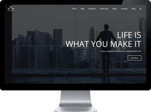 20+ Best Responsive & Free Parallax Scrolling WordPress Themes